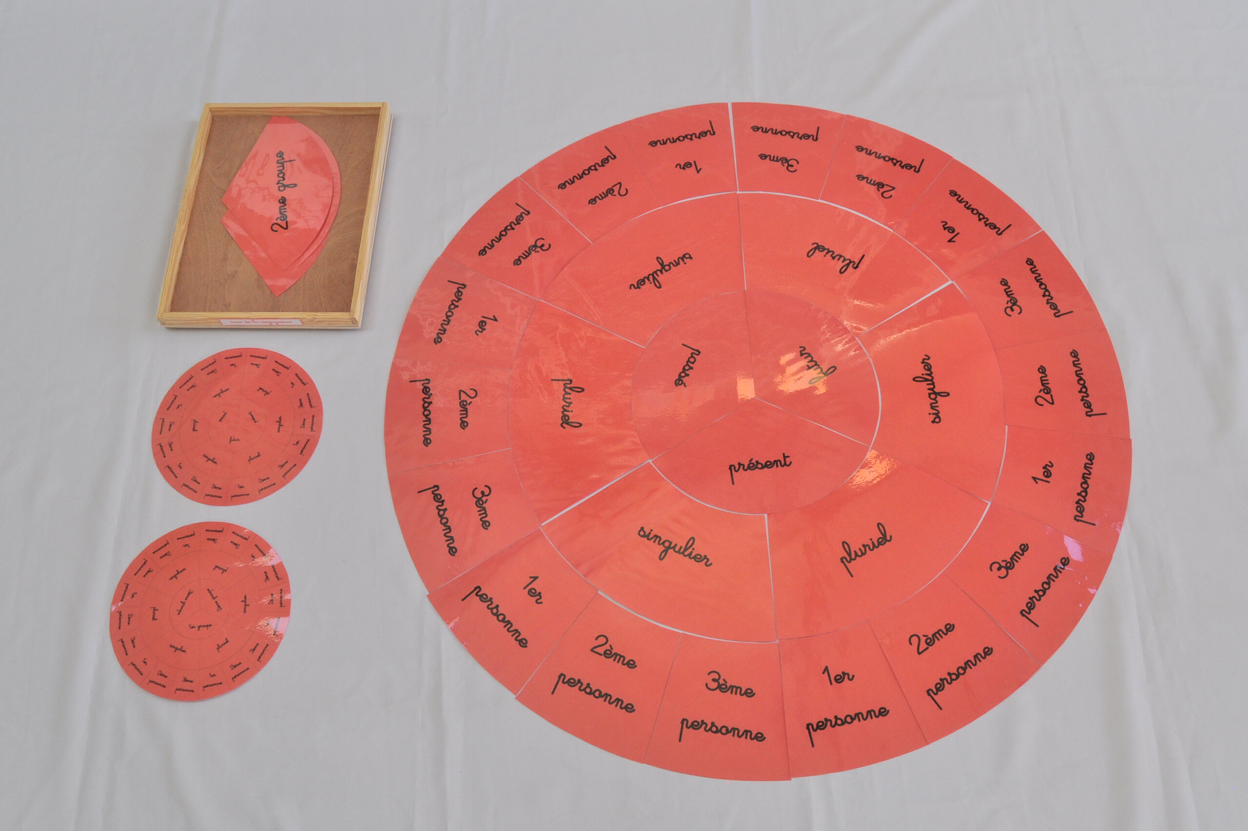 La roue de la conjugaison